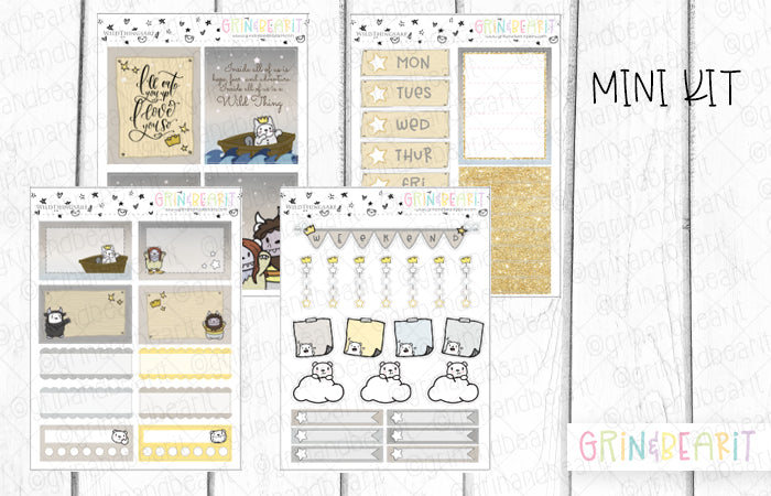 Wild Things Barry! - Mini Kit (MK002) – grinandbearit